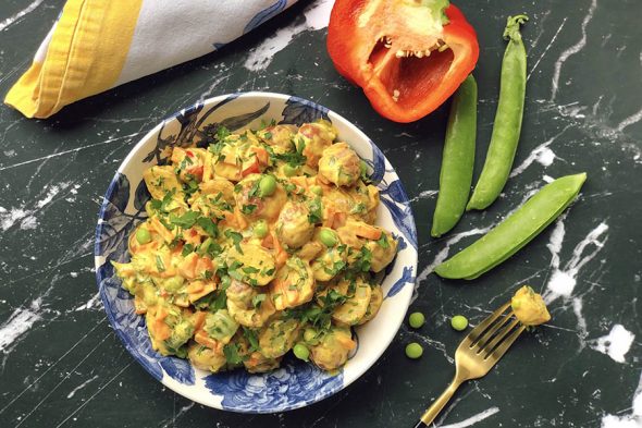 Madras Curry Potato Salad - A collection of spice-centric recipes from